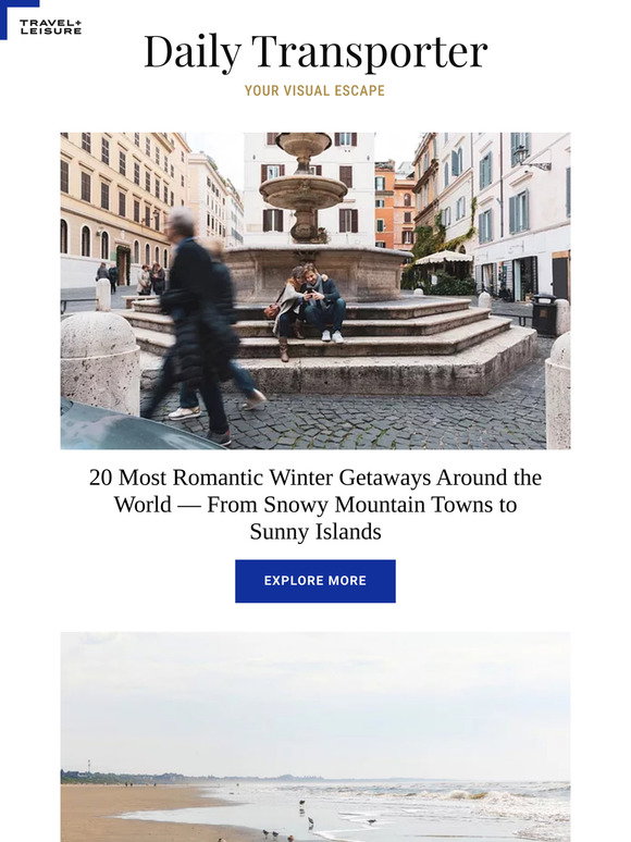Travel + Leisure Club: 20 Most Romantic Winter Getaways Around the ...