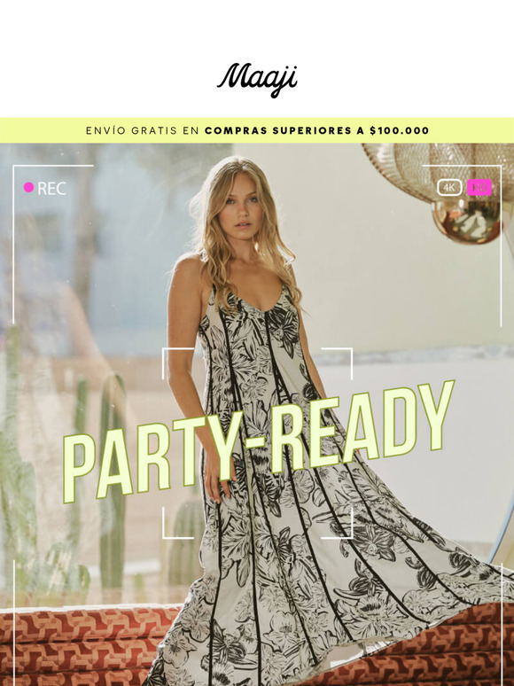 Maaji: ¡Nuevas piezas listas para la fiesta! 🪩🍾 | Milled