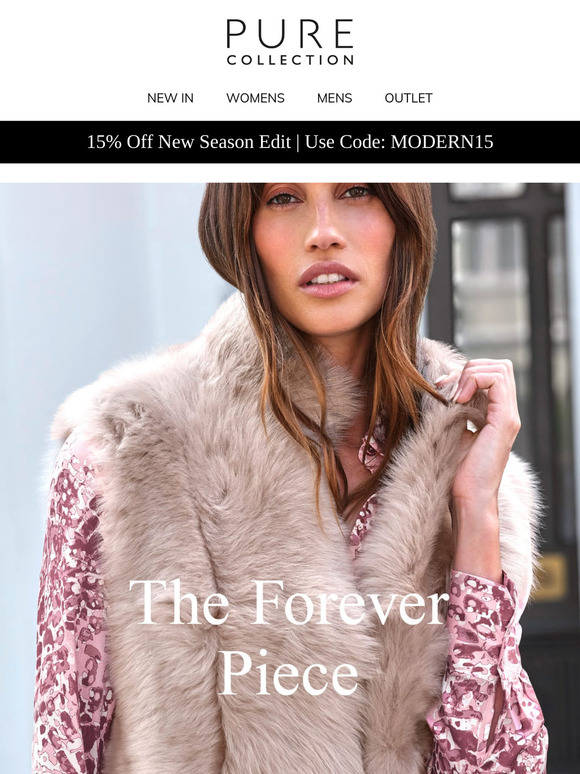 Pure Collection Email Newsletters: Shop Sales, Discounts, and Coupon Codes