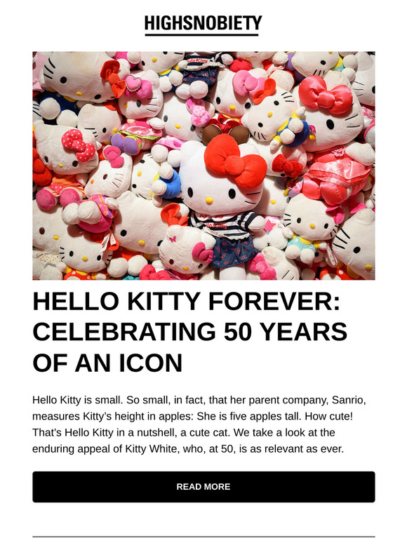 Highsnobiety: Hello Kitty Forever: Celebrating 50 Years of an Icon | Milled