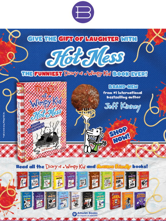 Bookshop: Serve Up Laughs With the FUNNIEST Diary of a Wimpy Kid Book ...