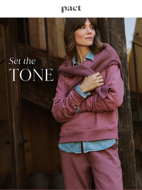 PACT Apparel, Inc.: The Sets of the Season Are Here | Milled