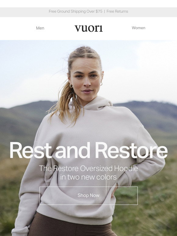 Vuori: New Colors In Your Favorite Hoodie | Milled