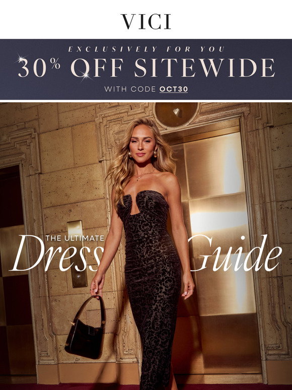Vici: The Ultimate Dress Guide - All Under $100 | Milled