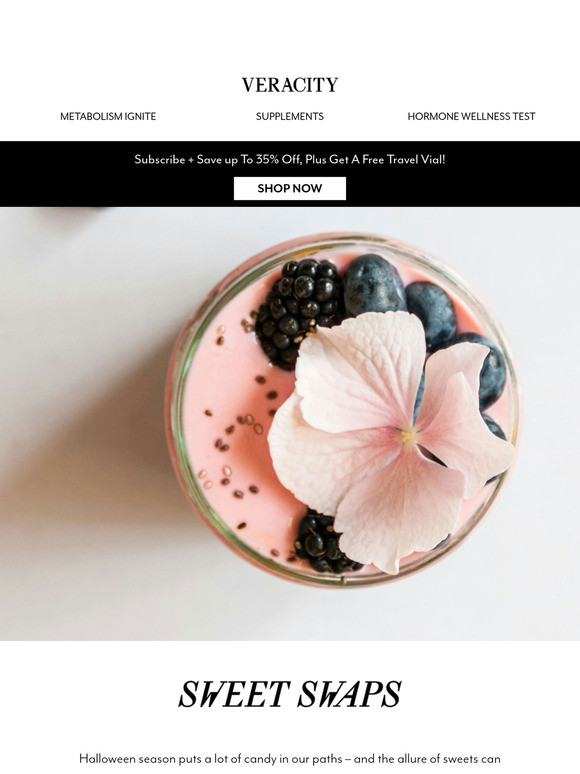 Veracity Selfcare: Halloween sugar high?? 😵 | Milled