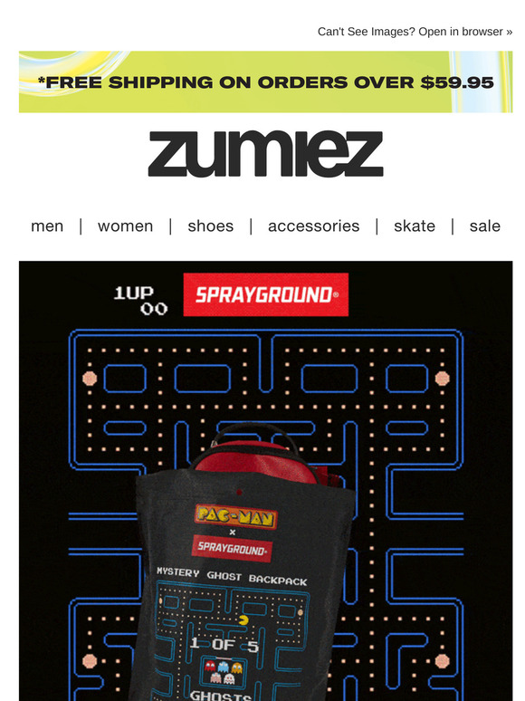 Zumiez: Sprayground x Pac-man blind bags are here! 🕹️ | Milled