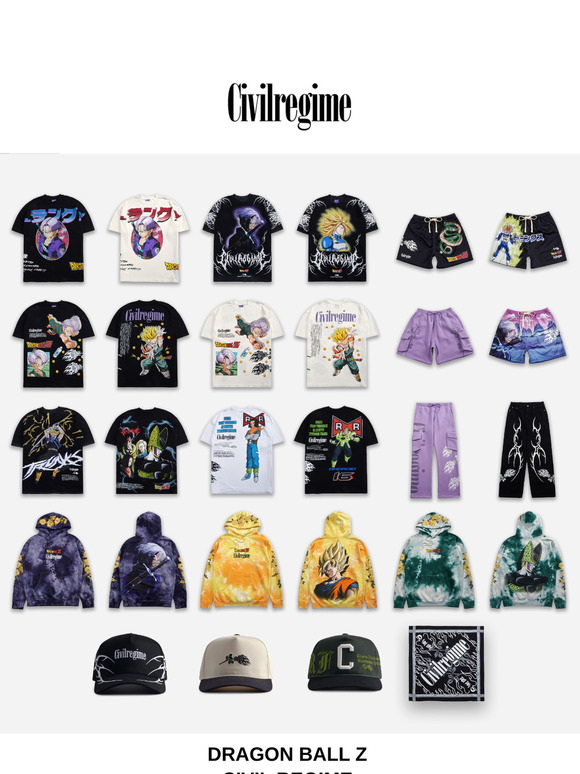 Civil: Dragon Ball Z I Civil Regime Now Available! | Milled