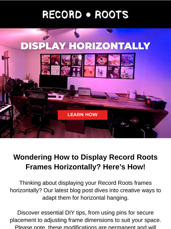 Record Roots: Get Creative with Record Roots Frames – Horizontal ...