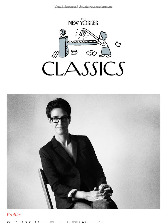 The New Yorker: Rachel Maddow, Trump’s TV Nemesis | Milled