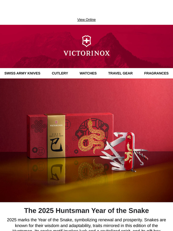 Victorinox: Introducing the 2025 Huntsman Year of the Snake | Milled
