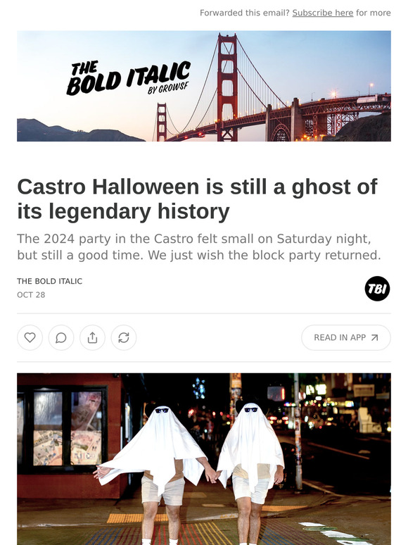 The Bold Italic: Castro Halloween is still a ghost of its legendary ...