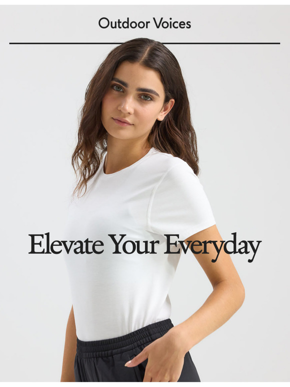 Outdoor Voices Email Newsletters: Shop Sales, Discounts, and Coupon Codes