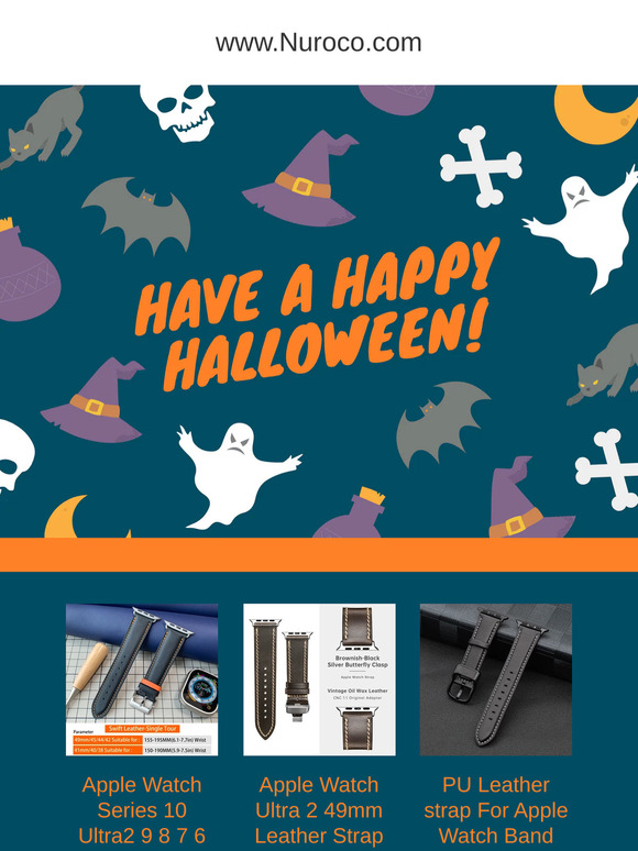 Nuroco: Trick or Treat Your Wrist with Our Halloween Watch Bands! | Milled