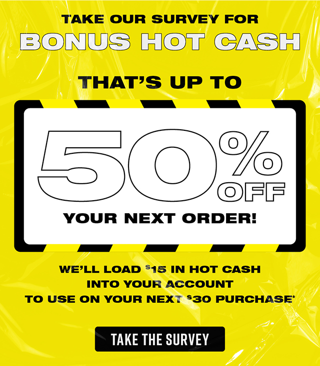 Hot Topic: Take our short survey for bonus Hot Cash 🏼💰 | Milled