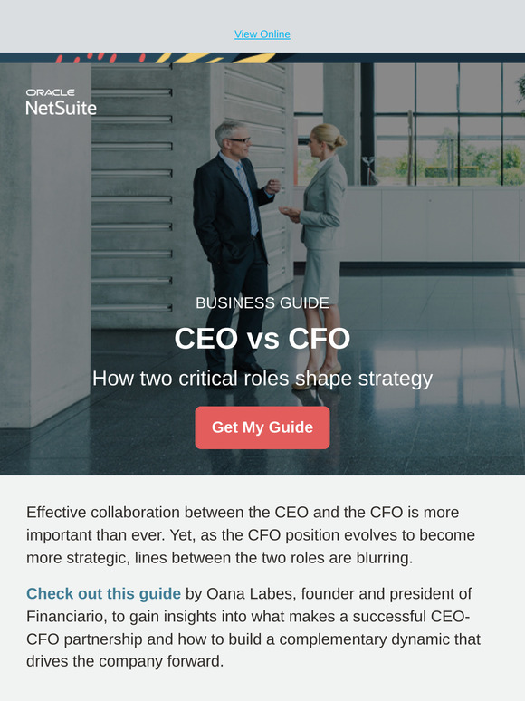 NetSuite: Building a Strong CEO-CFO Relationship | Milled