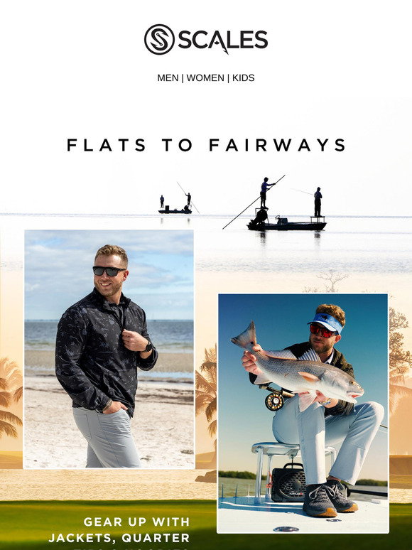 Scales Gear: Flats to Fairways - Gear Up with Jackets, Quarter-zips ...