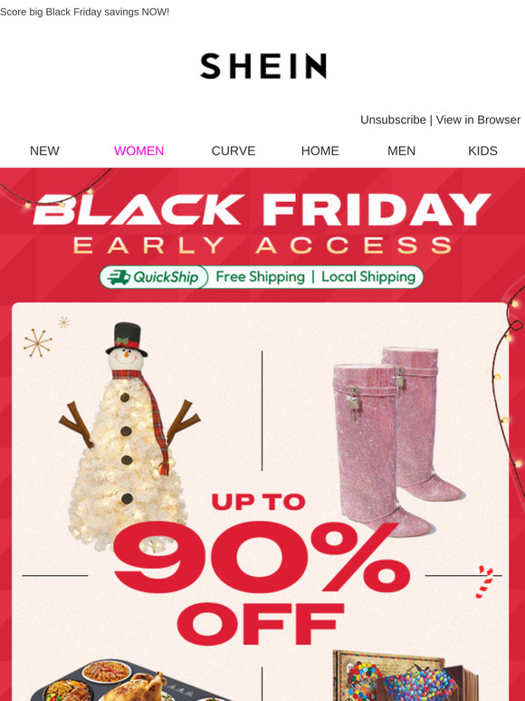 SHEIN Email Newsletters: Shop Sales, Discounts, and Coupon Codes