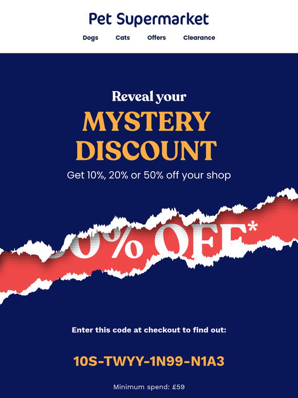 Fetch: Your mystery discount awaits | Milled