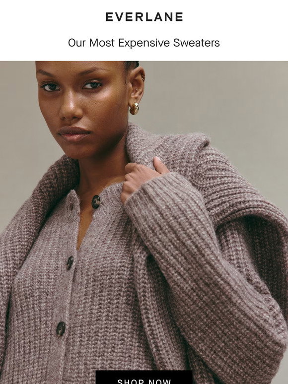 Everlane: Our Most Expensive Sweaters | Milled