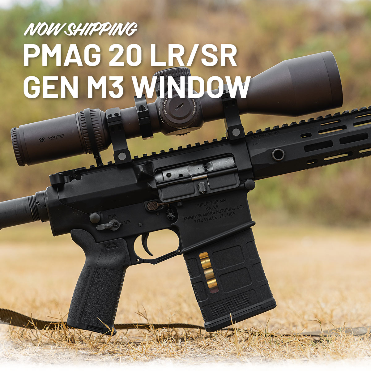 Magpul: Now Shipping - PMAG® 20 LR/SR GEN M3™ Window | Milled