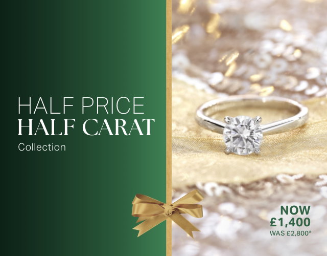 Ernest Jones: Our Half Price Half Carat Collection | Milled