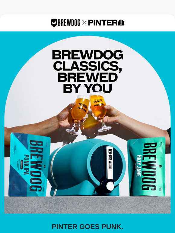 Pinter: Introducing BrewDog x Pinter! | Milled