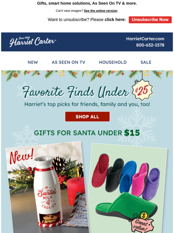 Harriet Carter: Harriet’s Favorite Finds Under $25! | Milled