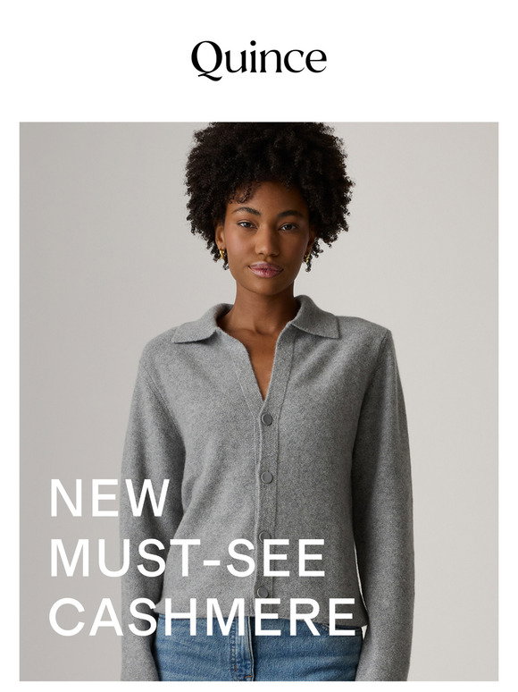Quince: The 2 new cashmere styles you need to see (and feel) | Milled