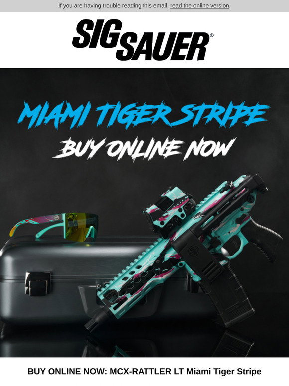 SIG SAUER: BUY ONLINE NOW: MCX-RATTLER LT Miami Tiger Stripe - Limited ...