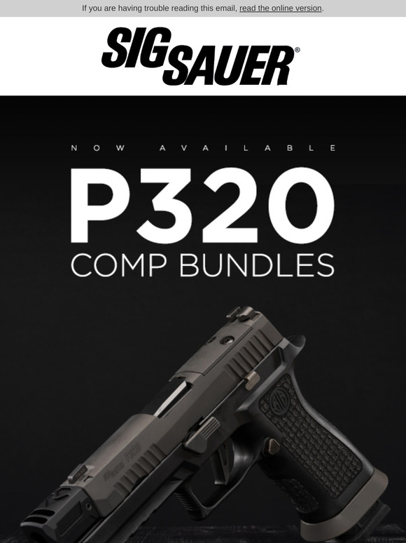 SIG SAUER: NEW: P320 Comp Bundles | Milled