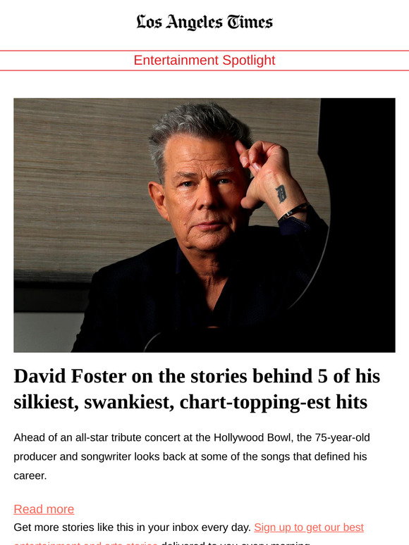 Los Angeles Times: 5 of David Foster's biggest hits and the stories ...