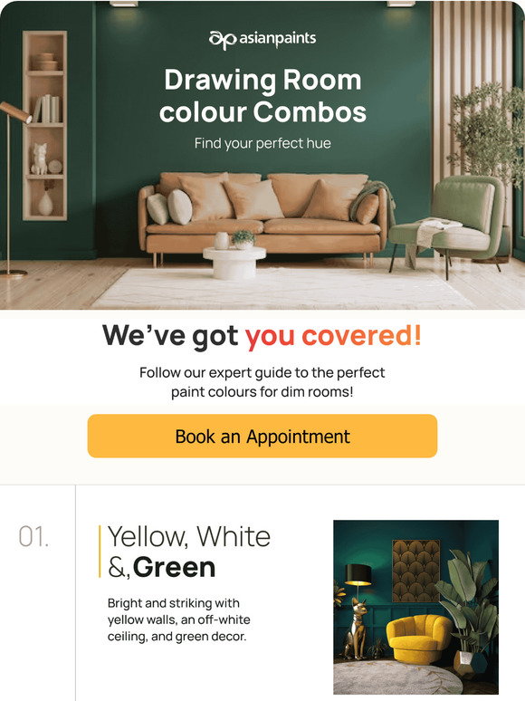 Asian Paints: Redesigning Drawing Rooms | Milled