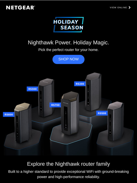 NETGEAR: Make the holidays epic with Nighthawk WiFi 7 | Milled