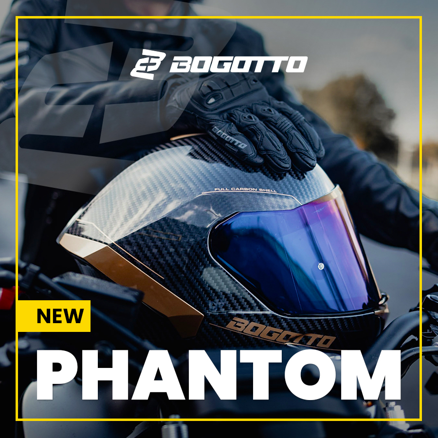 FC-Moto: 🤩 NEW! Bogotto Phantom Helmets | Milled