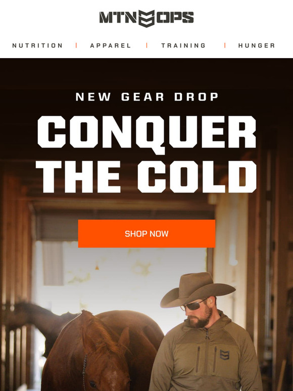 MTN OPS: 🆕 NEW GEAR DROP! Conquer the cold with new MTN OPS gear. ️ | Milled