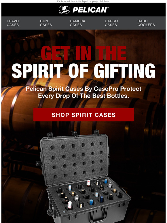 Pelican Products: Pelican Spirit Cases: A perfect gift for spirit ...