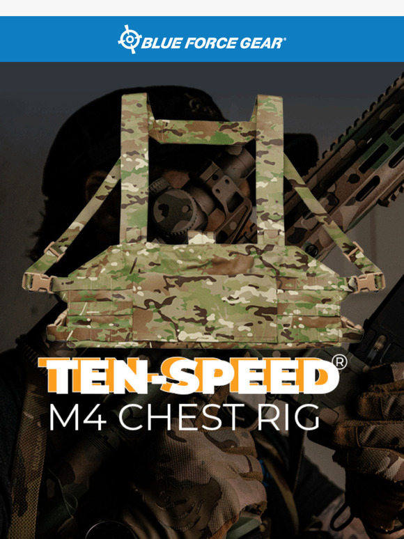 Blue Force Gear: Carry More with the Lightweight Ten-Speed M4 Chest Rig ...