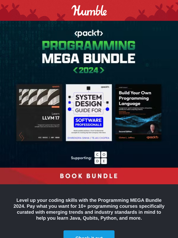 Humble Bundle: Introducing our Programming MEGA Bundle 2024—everything you need to succeed | Milled
