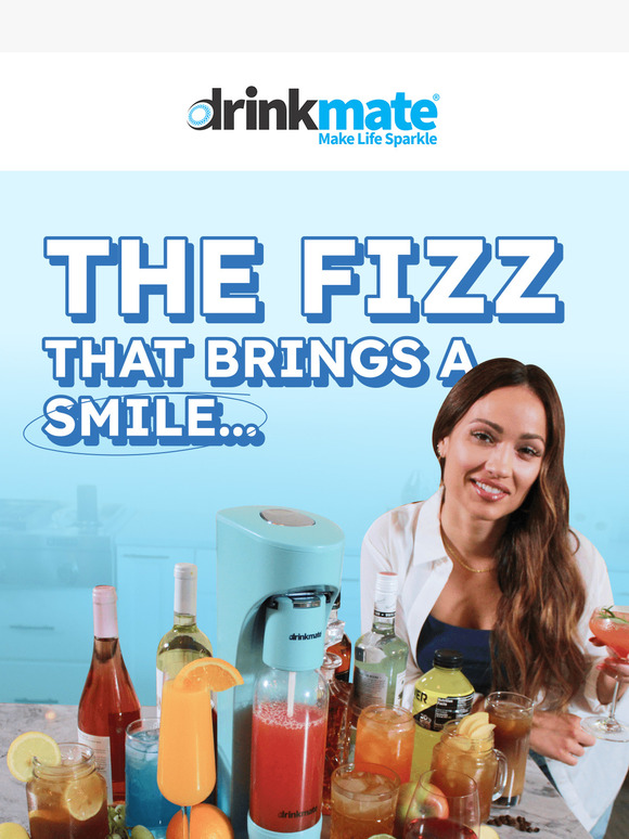 Drinkmate: The fizz that ALWAYS brings a smile... | Milled