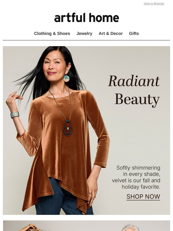 Artful Home: New Lisa Bayne Must-Have Velvet Styles | Milled