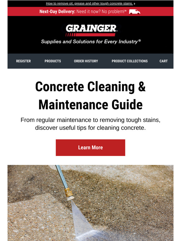 Grainger Email Newsletters: Shop Sales, Discounts, and Coupon Codes