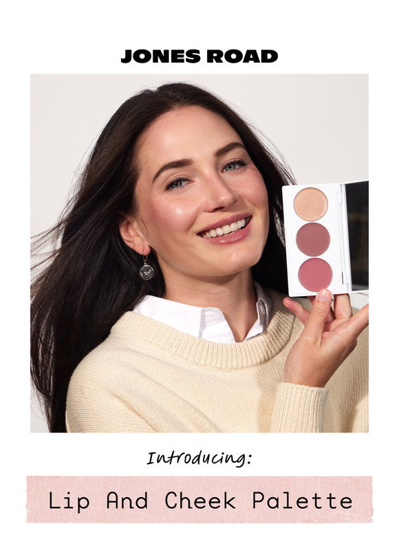 Jones Road Beauty: Introducing: Lip And Cheek Palette | Milled