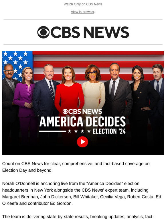 CBS News: How to Watch Election 2024 | Milled