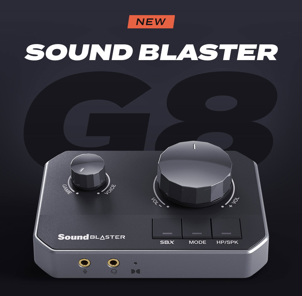 Creative: [NEW LAUNCH] Sound Blaster G8 – Hi-Res Gaming Dual USB-C ...