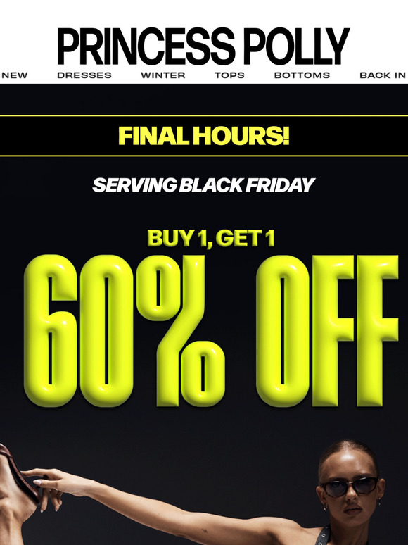 Princess Polly: TIME IS RUNNING OUT... | Milled