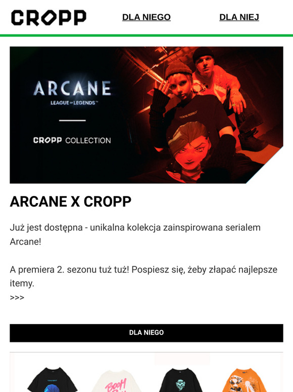 Cropp: Kolekcja ARCANE X CROPP już dostępna!⭐ | Milled