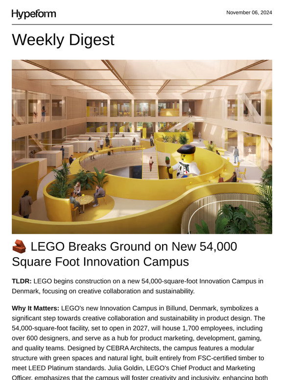 Hypebeast: What It’s Like Inside LEGO’s New Innovation Campus 😲 | Milled