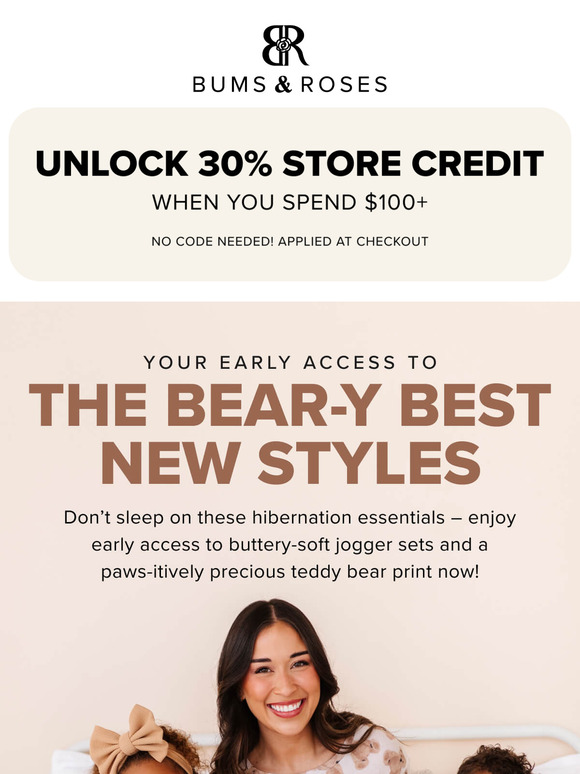 Bums & Roses: Teddy or not, here they come!🐻 | Milled