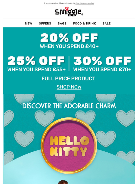 Smiggle: Discover the charm of our Hello Kitty collection 🎀 | Milled