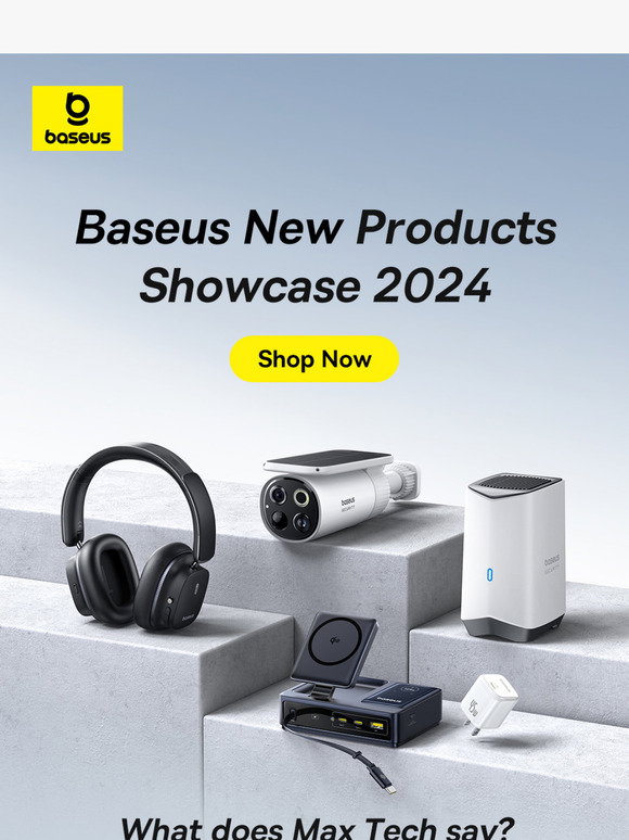 BASEUS: 🎊Baseus New Products Showcase 2024 | Milled